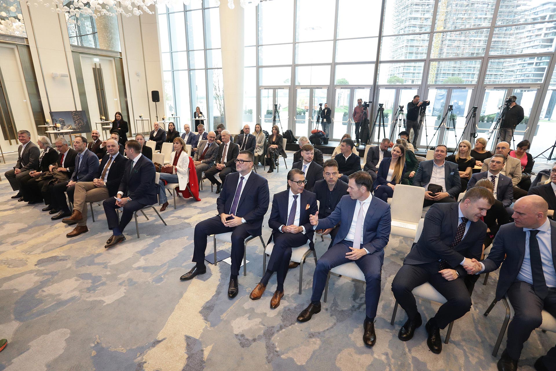 Signed contract between Millennium Team and Marriott International ...